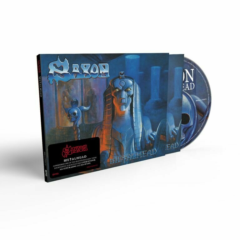 Фирменное издание SAXON - Metalhead CD