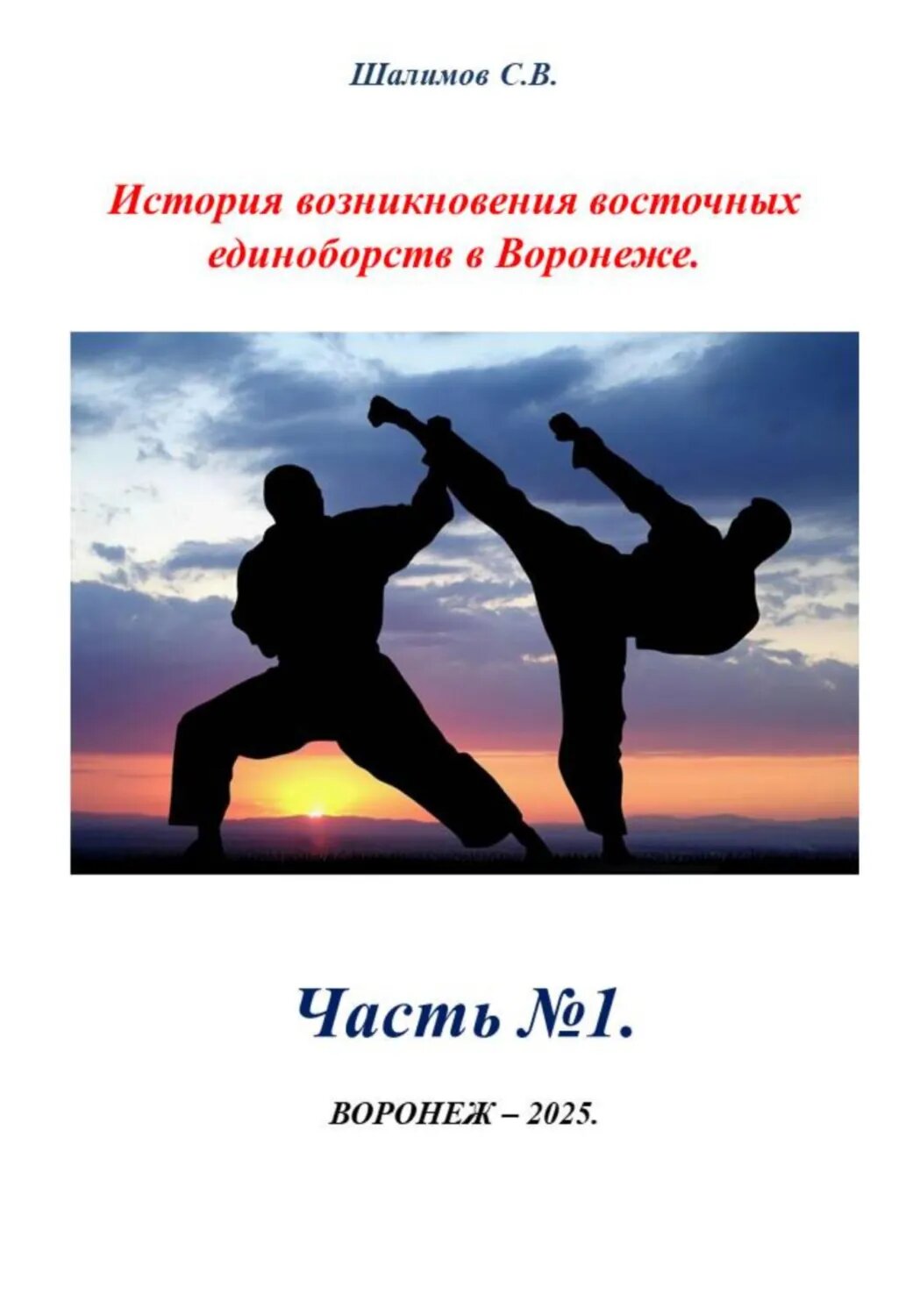 Часть 1. История создания восточных единоборств в Воронеже [Цифровая книга]