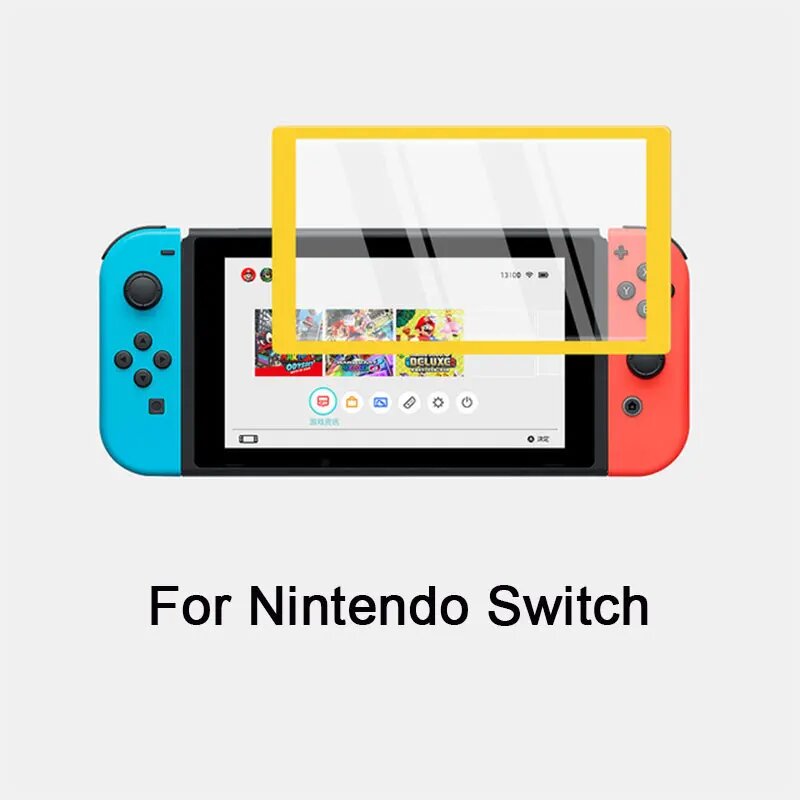 Защитное стекло для Nintendo Switch, Yellow
