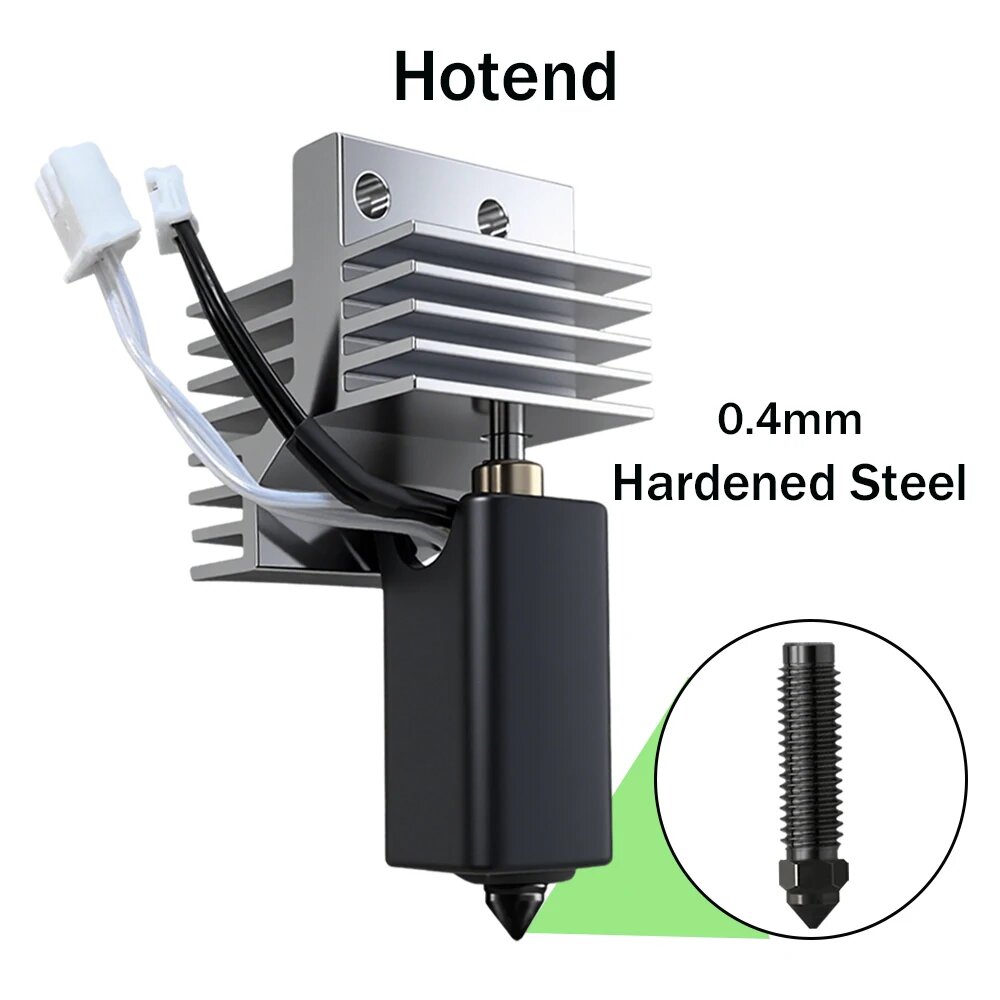 Hotend закаленная сталь 0.4мм для Elegoo Centauri