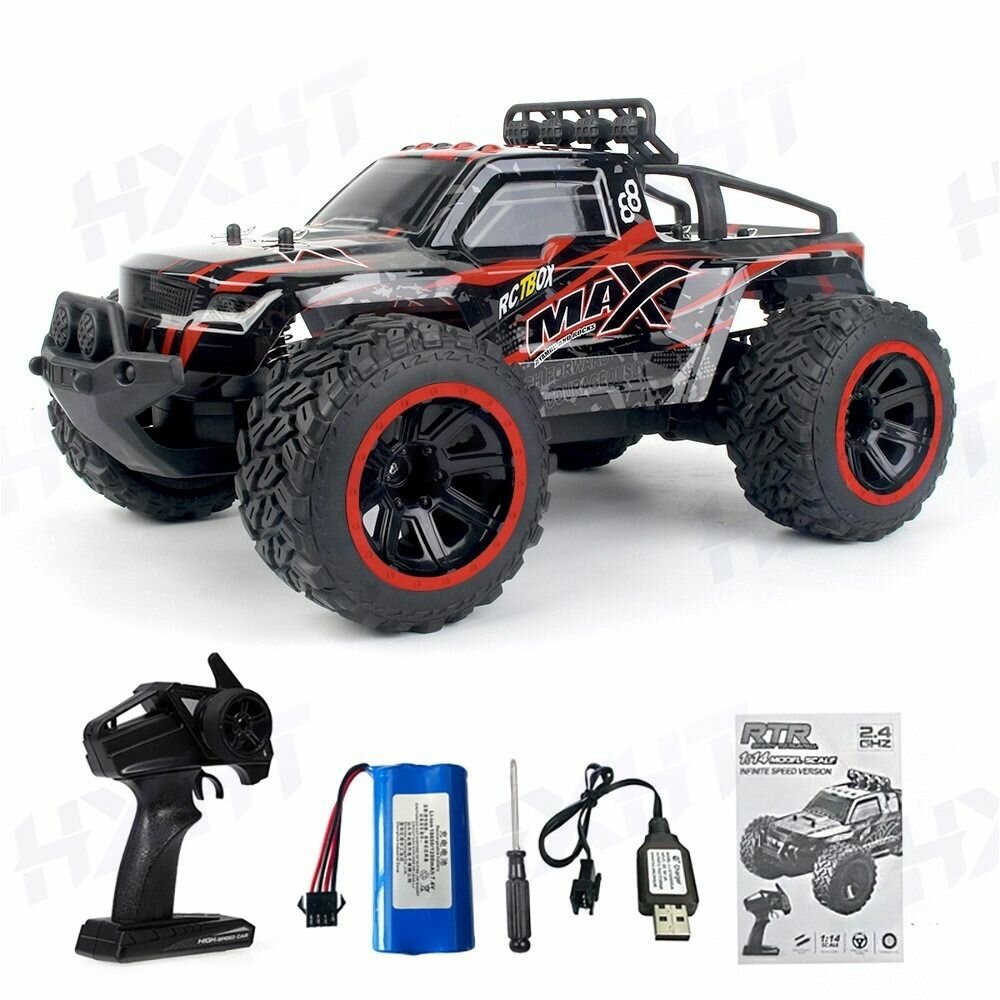 KYAMRC 1:14 Радиоуправляемый Автомобиль Bigfoot Внедорожник Высокоскоростная Машинка Для Бездорожья