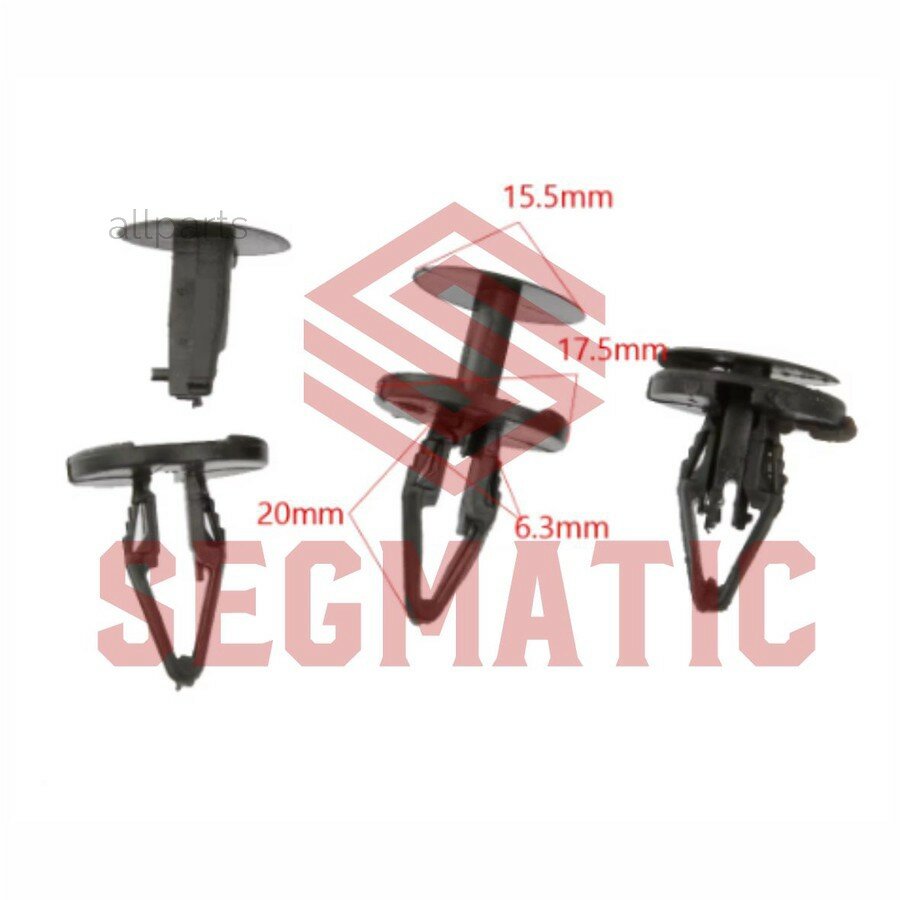 SEGMATIC SG70203126 Клипса пластмассовая MITSUBISHI
