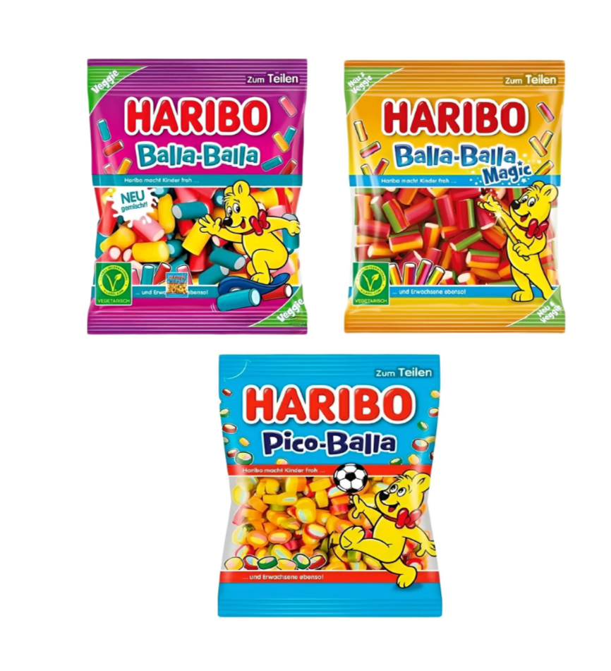 Набор HARIBO Pico и Balla Balla, ( 3 уп. х 160 гр)