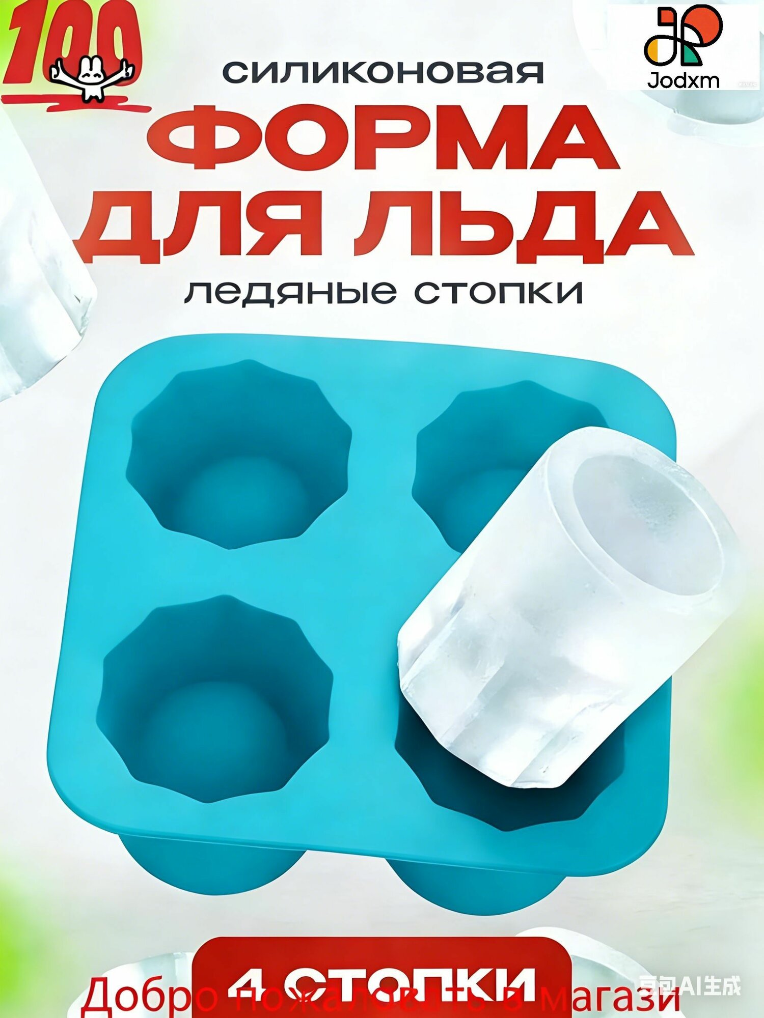 Эксклюзивные силиконовые рюмки для льда