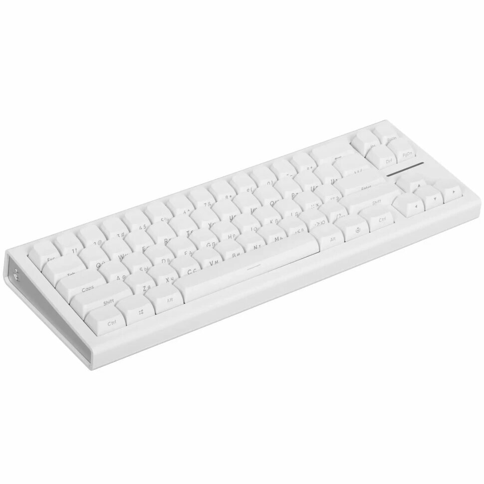 Клавиатура проводная IO by Red Square Type 68 Magnetic, алюминий, пластик, White