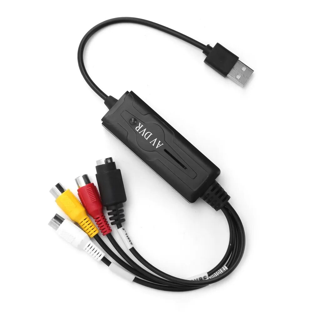 Видеоконвертер для захвата видео с AV в USB, конвертер для DVD/VCD/MP3/4 — фото 1