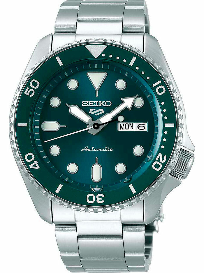 Наручные часы SEIKO 5 Sports, зеленый