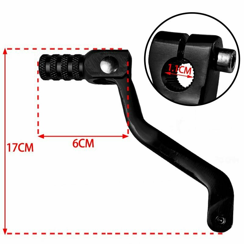 Рычаг КПП RIDE IT для эндуро и кроссовых мотоциклов с двигателем Zongshen 166-174, алюминиевый
