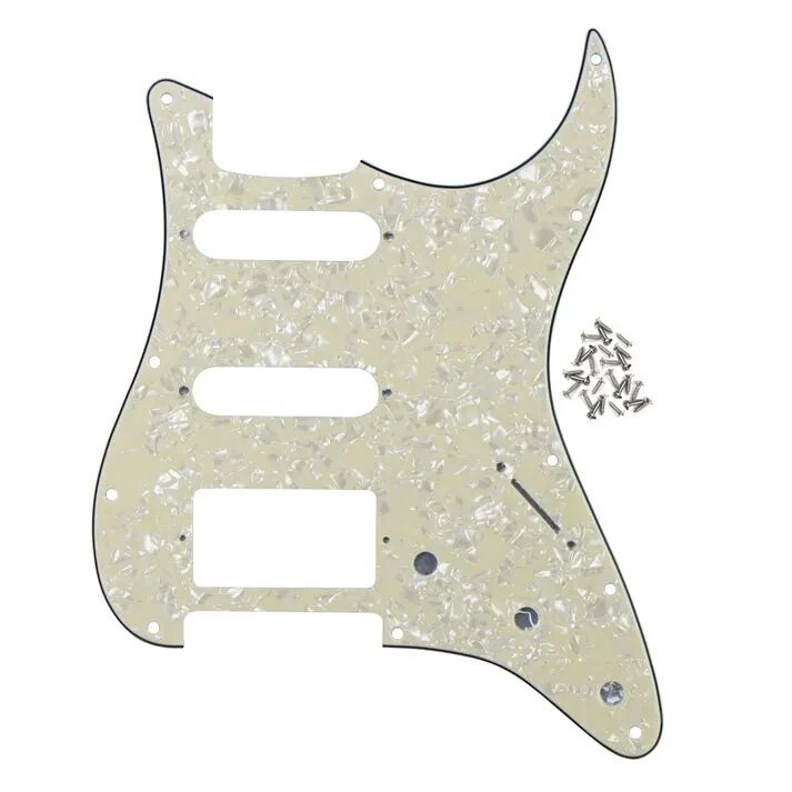 Панель для гитарной деки FLEOR M00691-8 Aged Pearl
