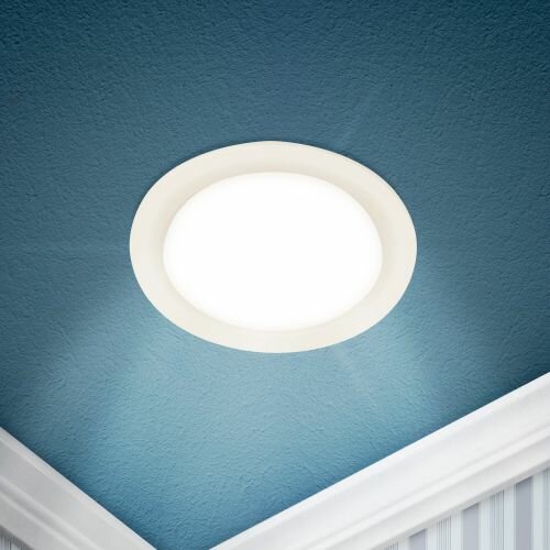 Светильник светодиодный LED 17-18-6K 18Вт 6500К встраив. круглый ЭРА Б0057442