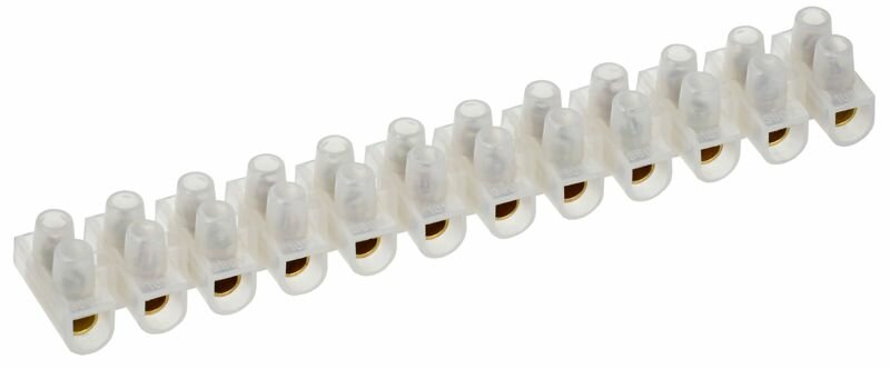 Колодка клеммная ЗВИ-30 6-16кв. мм 12 пар IEK UZV1-030-10
