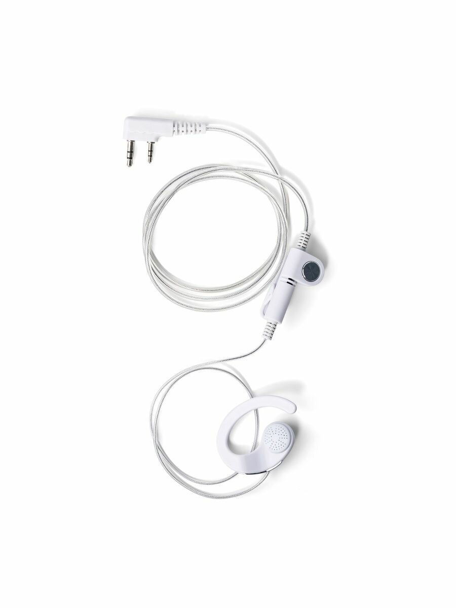 Гарнитура универсальная для рации Терек, наушник и микрофон для рации, разъём К