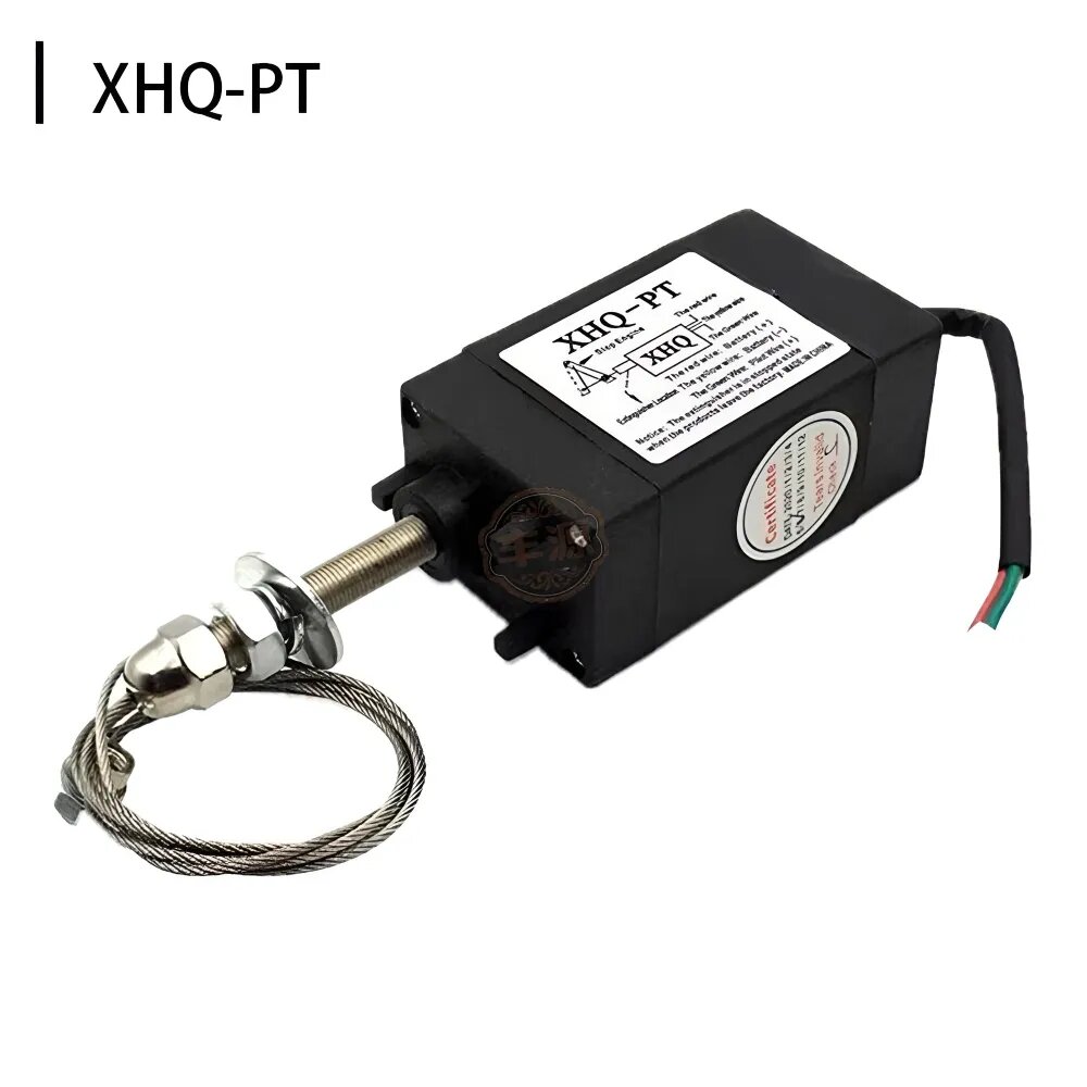 Нормально открытый XHQ-PT 12V дизельный генераторный клапан стоп-соленоид клапана зажигания