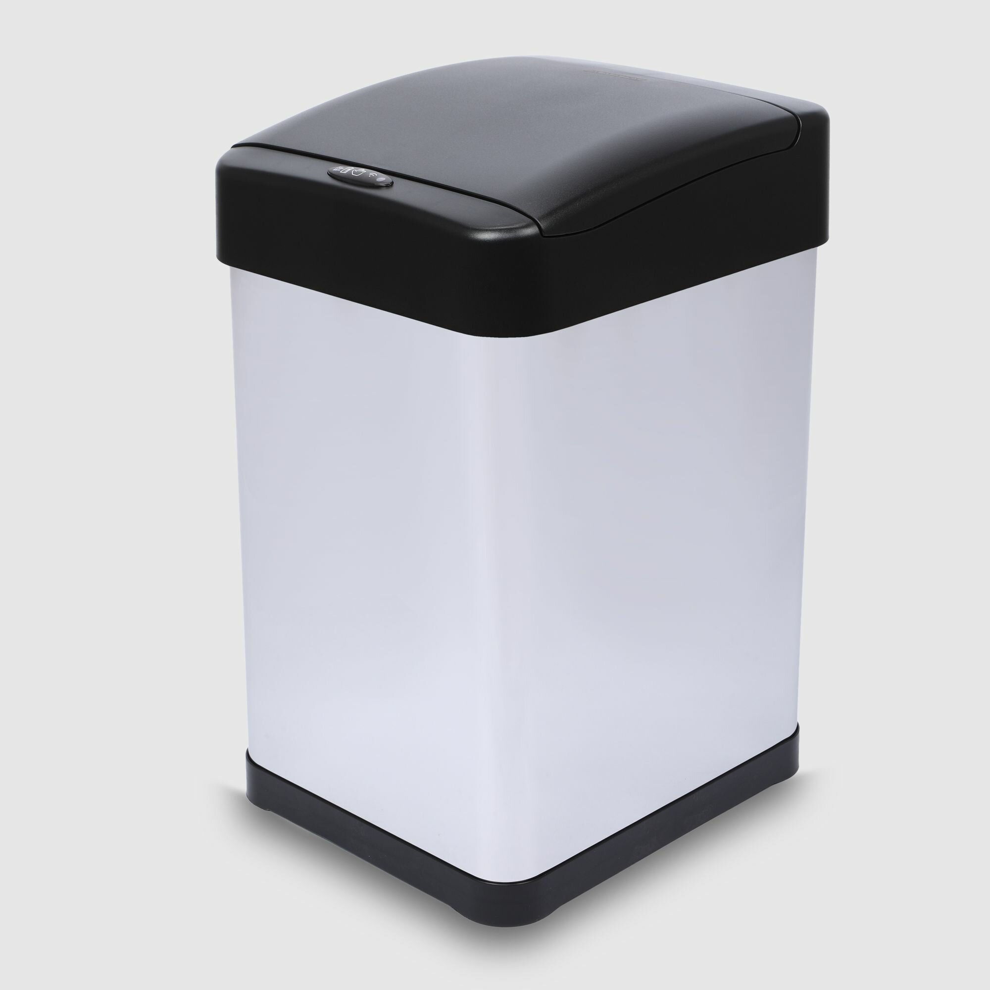 Мусорное ведро Hometex серебристый 30 л 32х27х50 см