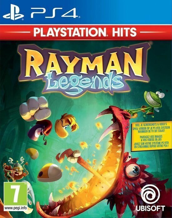 Диск Rayman Legends для PS4 (английская версия)