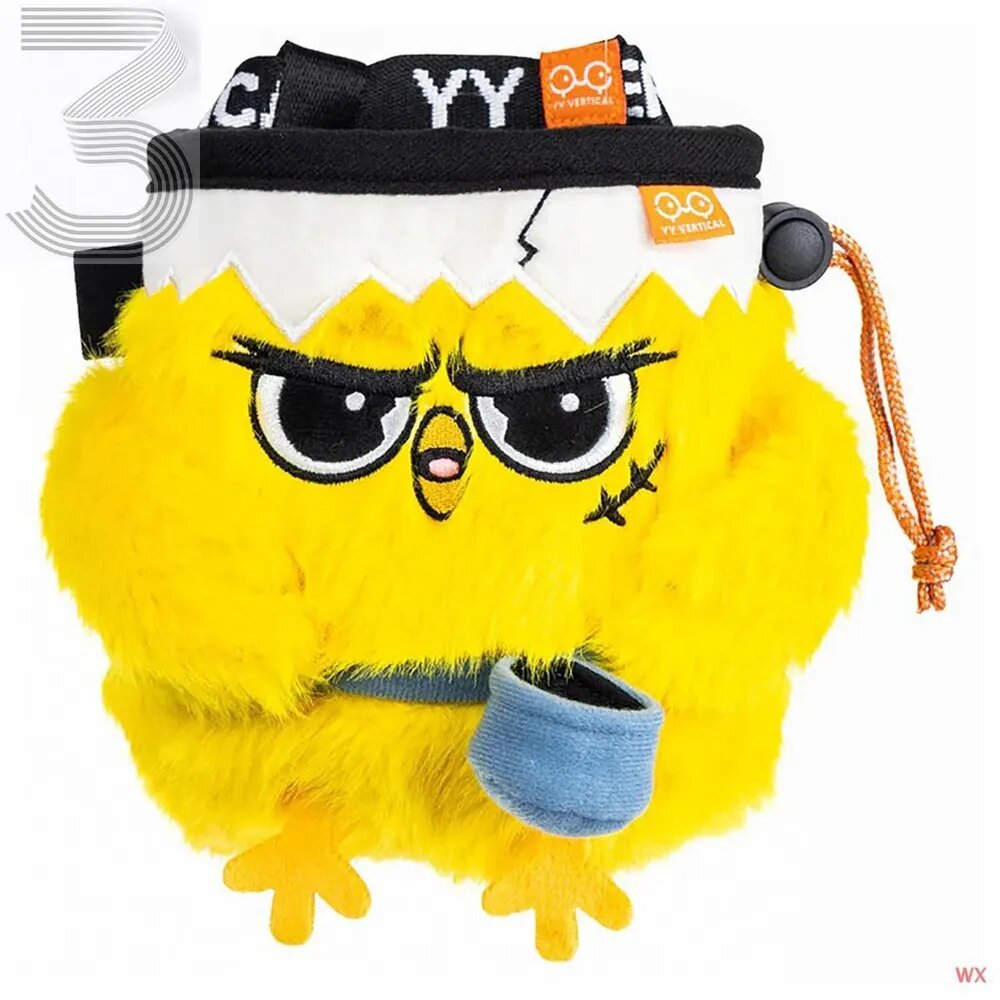 Мешок для магнезии YY Vertical Chick желтый для скалолазания