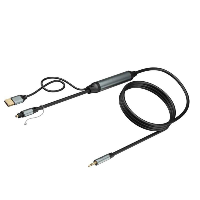 Преобразователи цифрового аудио SPDIF в 3,5 мм Кабель длиной 4 фута с частотой 192 кГц Для Домашних Кинотеатров Игровых Систем И Звуковых Панелей