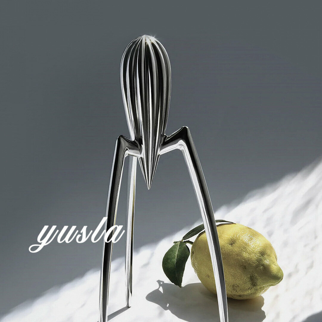 Эксклюзивная соковыжималка для цитрусовых Alessi Juicy Salif из алюминия итальянский дизайн в каждом доме