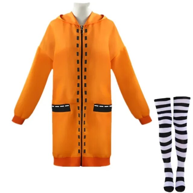 Косплей костюм Kakegurui Yomotsuki Runa Оранжевый, S, set 1