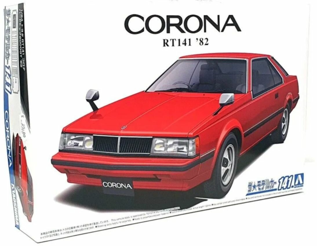Aoshima 06270 1/24 Корона RT141 '82 Модель сборки автомобилей