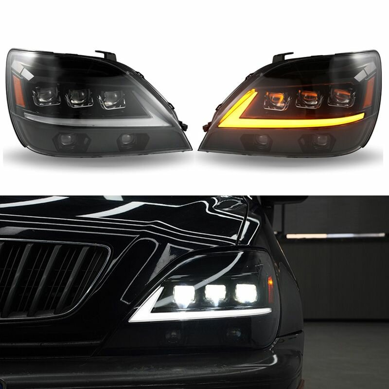 Автомобильная фара в сборе применяется к Lexus RX300 RX330 1998-2002 RX I