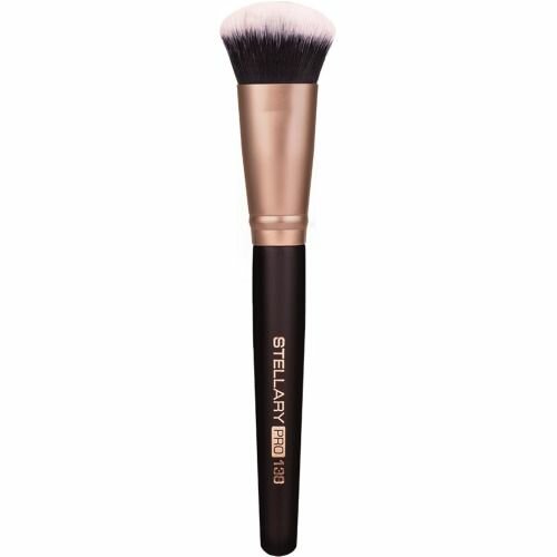 Stellary Blush & contouring brush Кисть для румян и контуринга скошенная кисть для проработки зон скул, носа, подбородка и лба румянами, бронзером или пудрой, номер 135