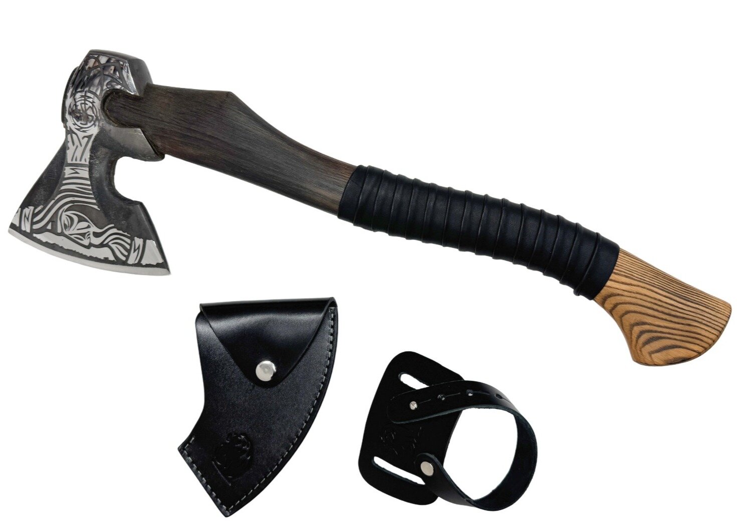 Топор кованый Перун с подвесом на ремень