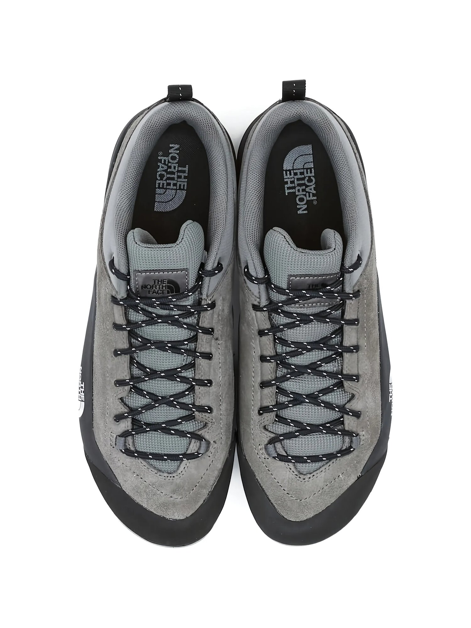Кроссовки The North Face Logo-print sneakers, размер 8.5 US, grey — фото 1