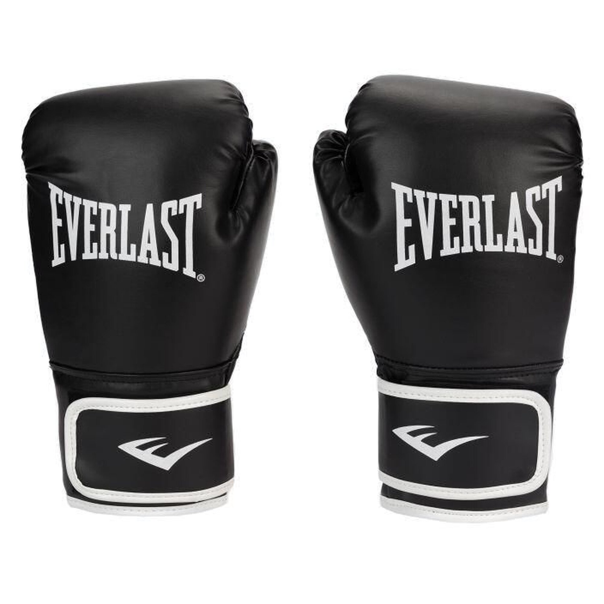 Боксерские перчатки Everlast Core 2, Decathlon, Цвет: Черное, Размер: L / XL