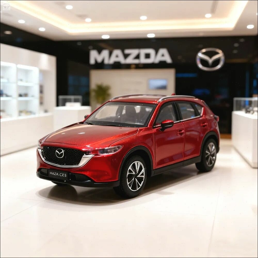 Миниатюрная модель автомобиля из литого металла Мазда CX5 модель автомобиля Игрушки 1:64 Mazda CX5