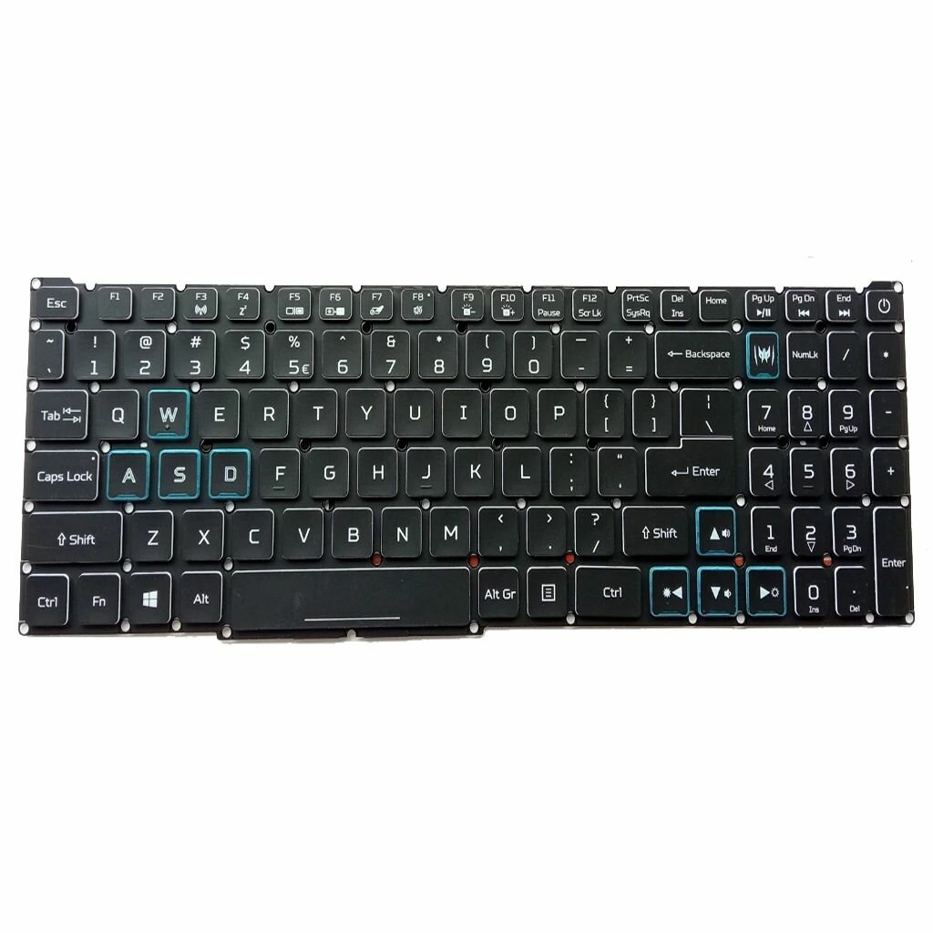 Американская клавиатура с RGB-подсветкой для Acer Predator Helios 300 PH315-53 PH315-54 PH317-54 клавиатура ноутбука
