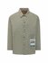 Куртка UNIVERSAL OVERALL Patch-detail shirt jacket, размер M, green