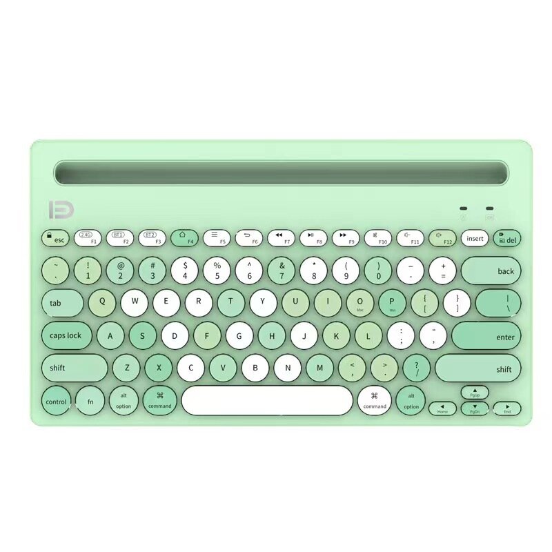 Беспроводная клавиатура унисекс FuTak 6364102, черная, USB-приемник, совместимость с Windows/Mac