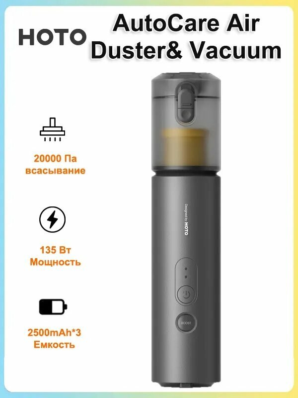 Удобный пылесос HOTO Portable Compressed Air Capsule Pro, HOTOQWCXA005