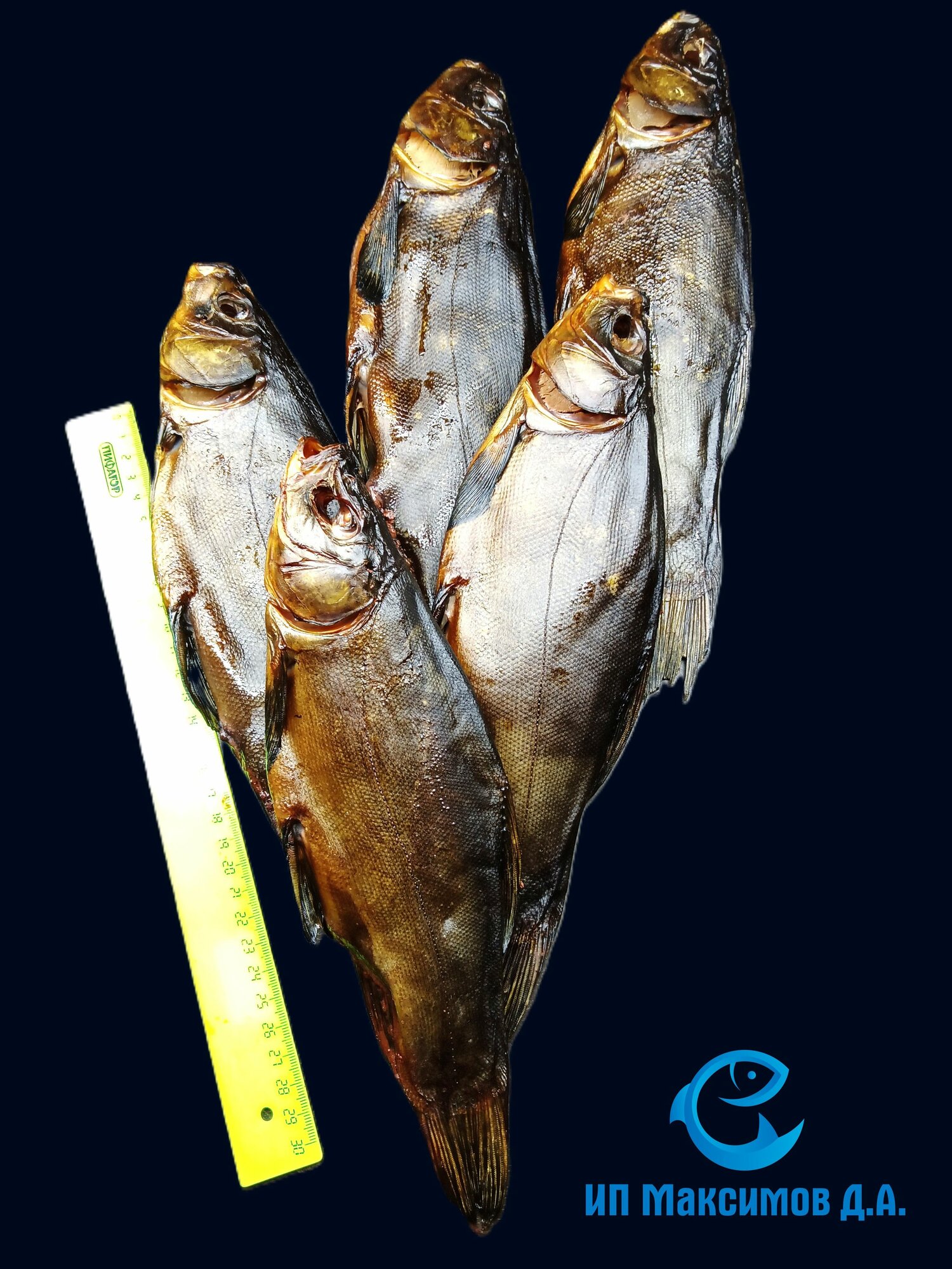 Линь "Золотистый" вяленый с дымком 1500г