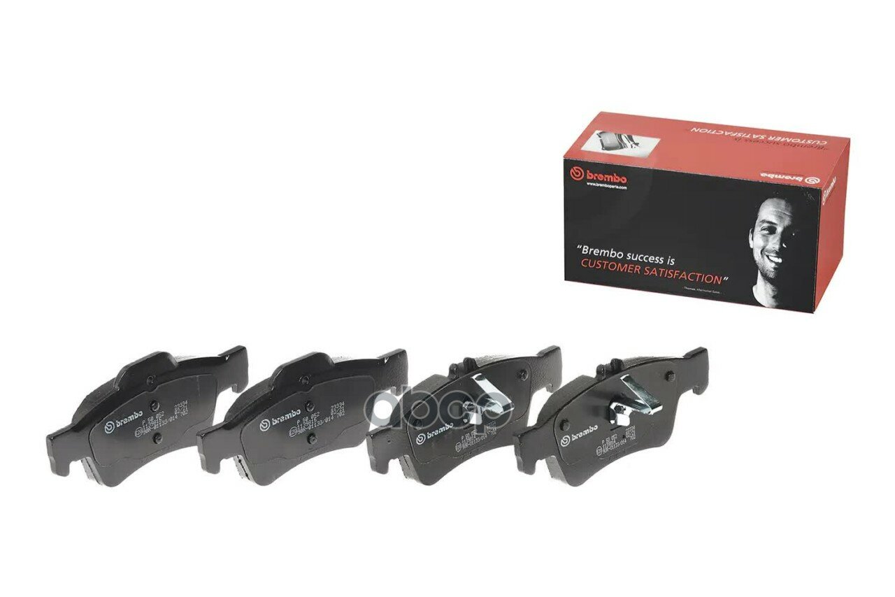 Колодки тормозные дисковые | зад | Brembo арт. P 50 052