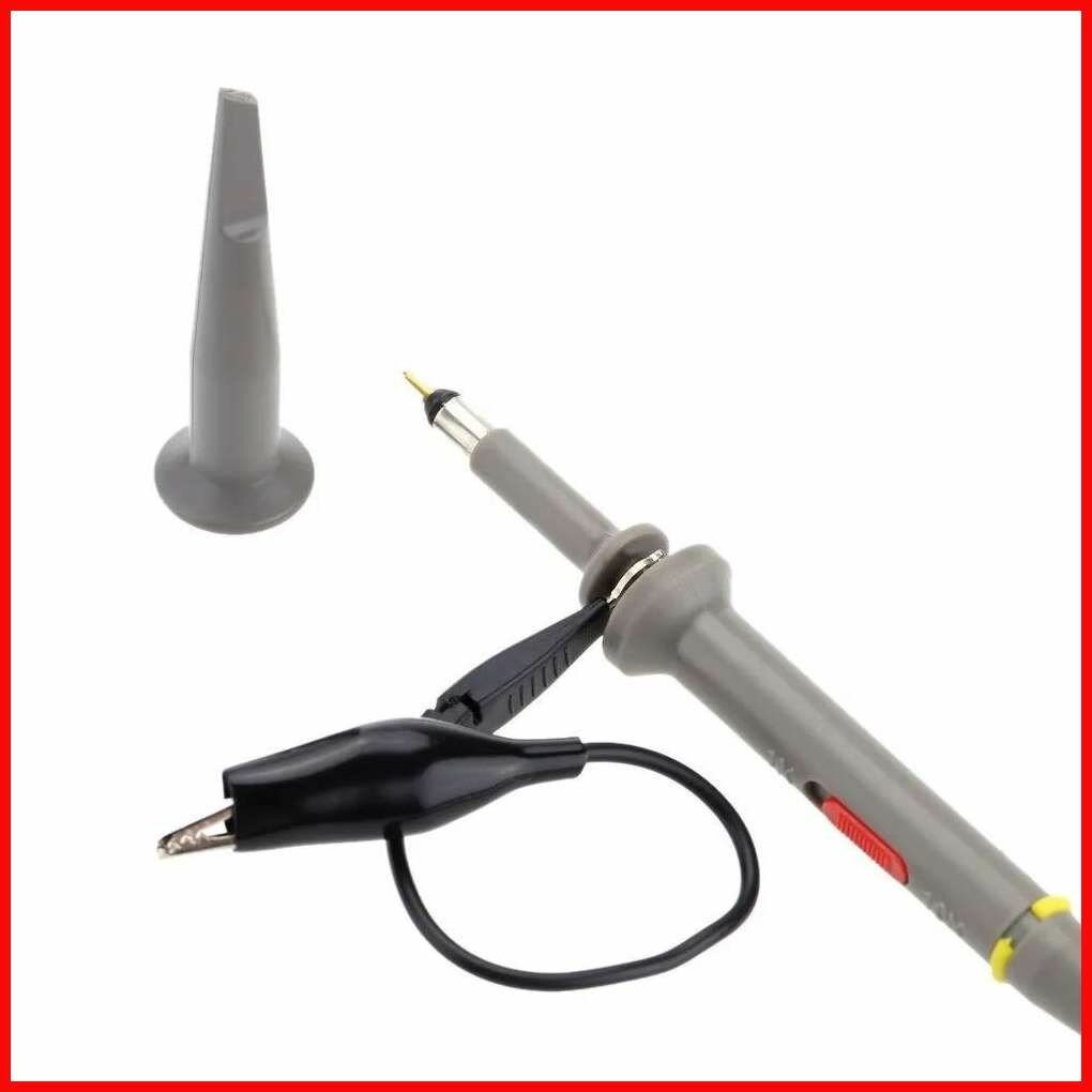 Щупы для осциллографа 100 МГц P6100 (1X/10X), 1 шт/переходникBNC