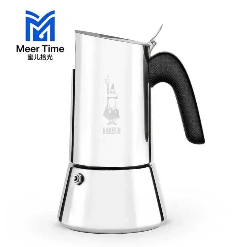Гейзерная кофеварка Bialetti Venus на 6 чаш (235 мл) из нержавеющей стали