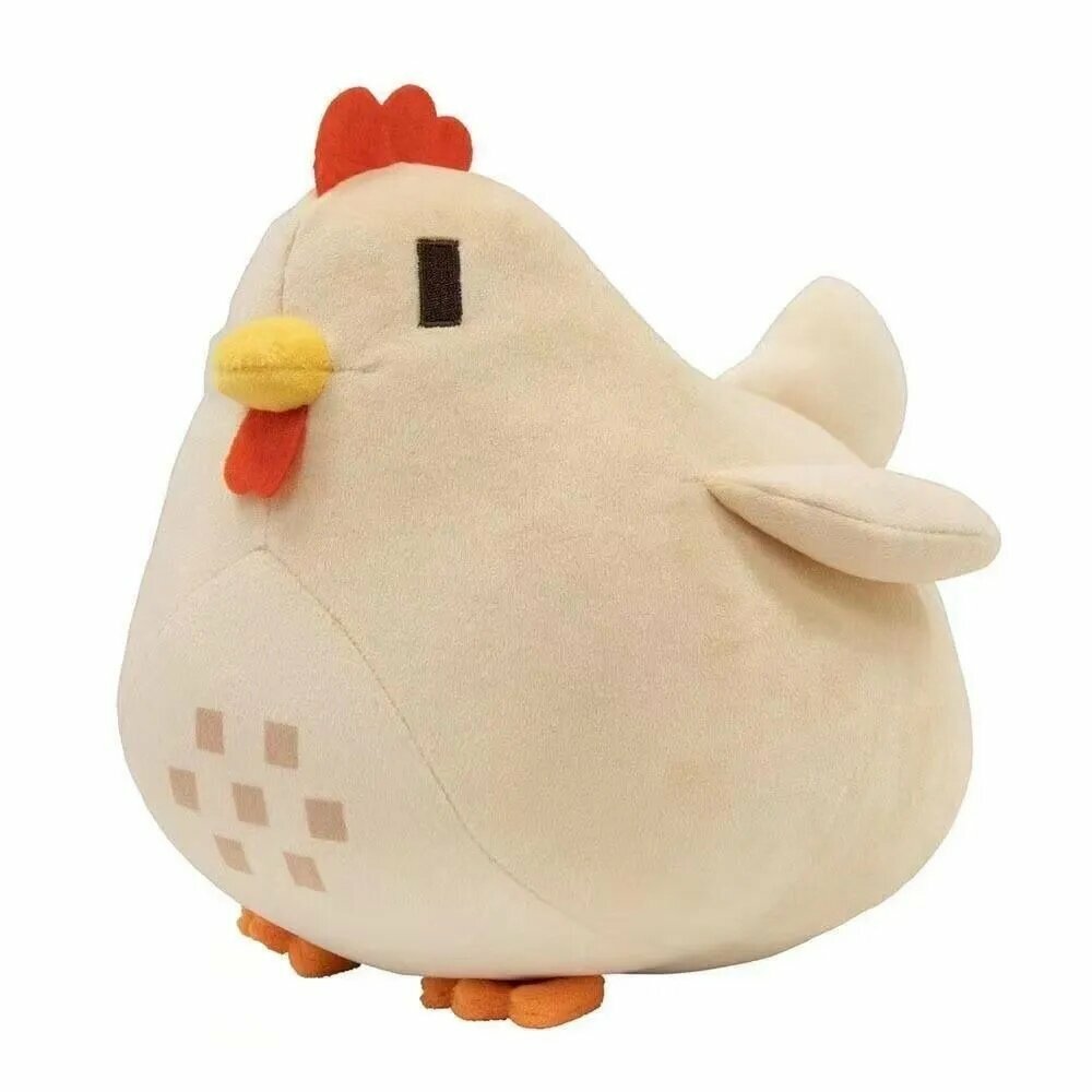 Новинка: Подушка-игрушка Stardew Valley Chick Плюшевая игрушка Stardew Valley Game Merchandise