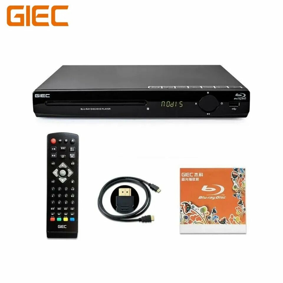 Проигрыватель Blu-ray GIEC BDP-G2805HDMI/DTS/Dolby/1080P/Черный,