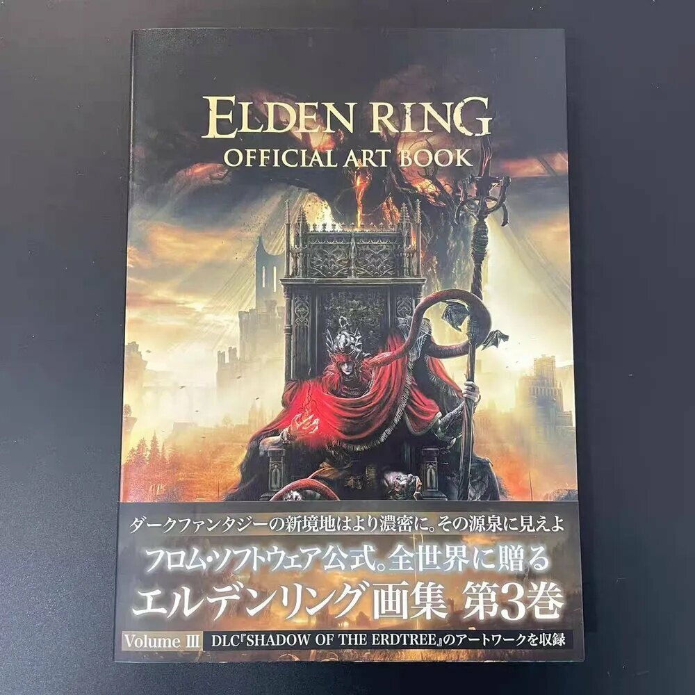 Артбук Elden Ring Official Art Book Volume 3 японская оригинальная версия