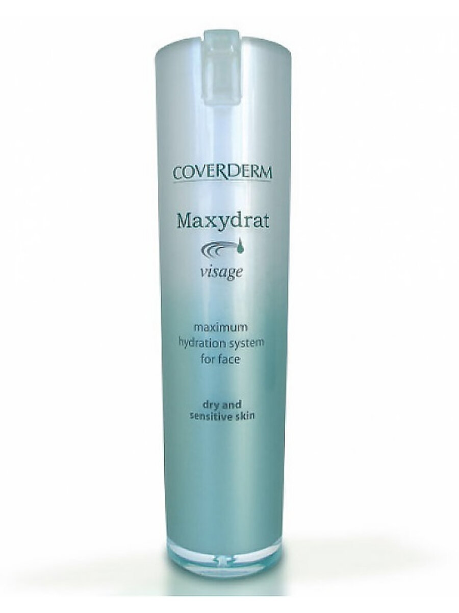 Увлажняющий крем для сухой и чувствительной кожи Coverderm Maxydrat Visage Dry and Sensitive Skin, 30 мл