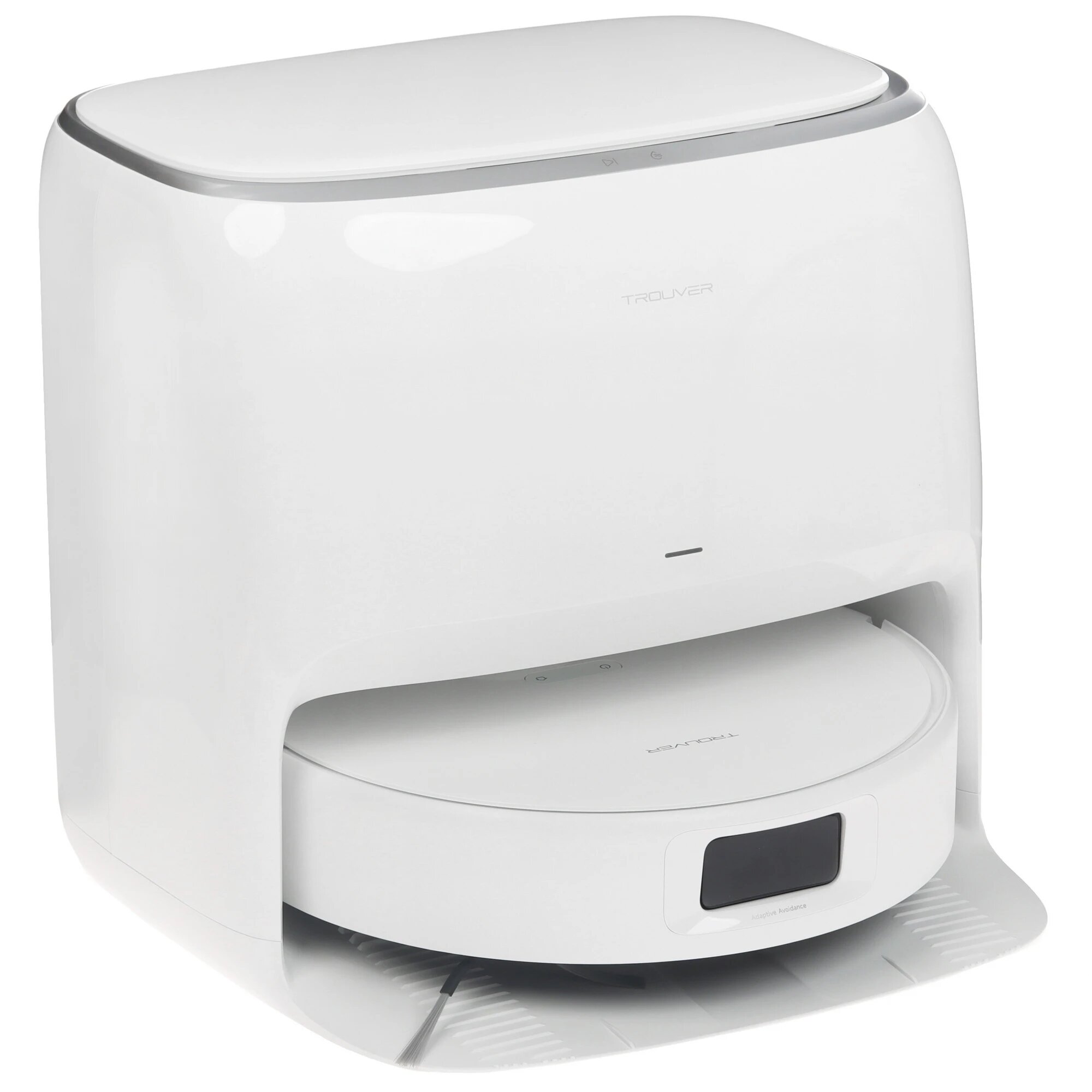 Робот-пылесос "Trouver E30 Aqua", Wi-Fi управление, ограничитель зоны