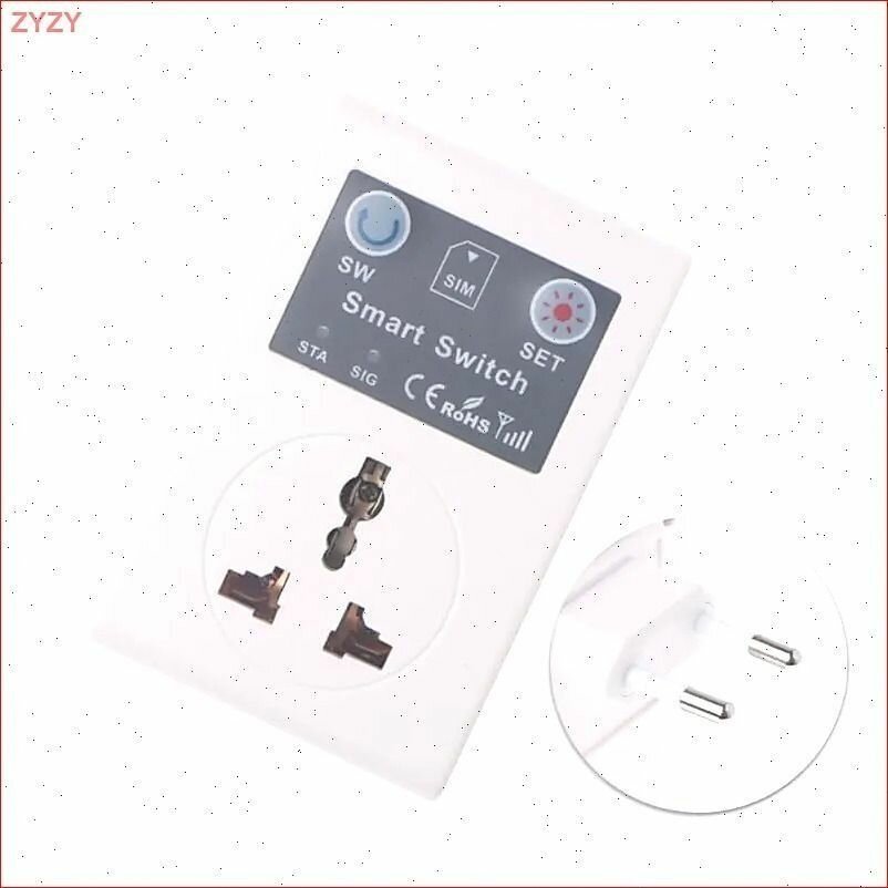 Дистанционное управление умной розеткой GSM, EU