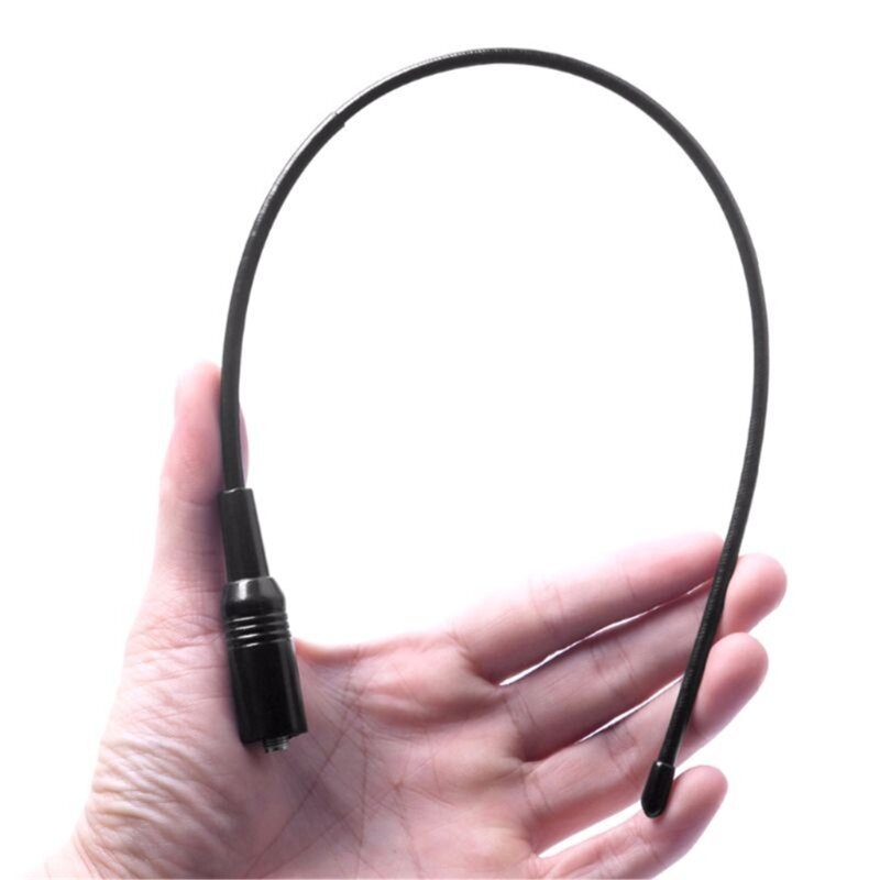 NA771 15-дюймовая Штыревая Антенна VHF/UHF (144/430 МГц) SMAFemale для Радио