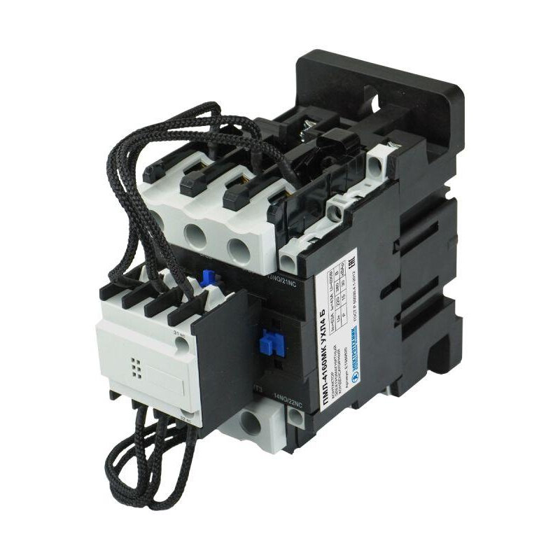 Контактор ПМЛ-4160МК УХЛ4 Б 63А кат. 220В AC 1НО+2НЗ IP20 30кВАр, электротехник ET559520 (1 шт.)