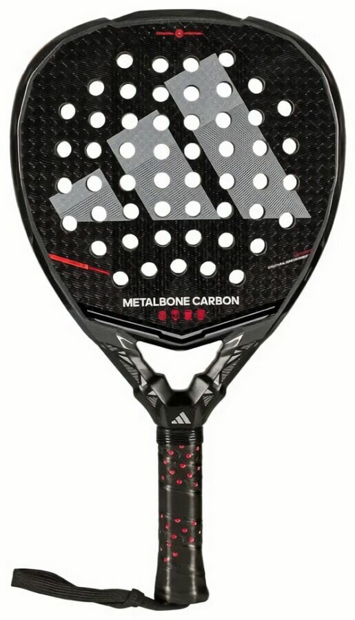Ракетка Adidas Metalbone Carbon 2026, для падел-тенниса, с чехлом и силиконовым протектором