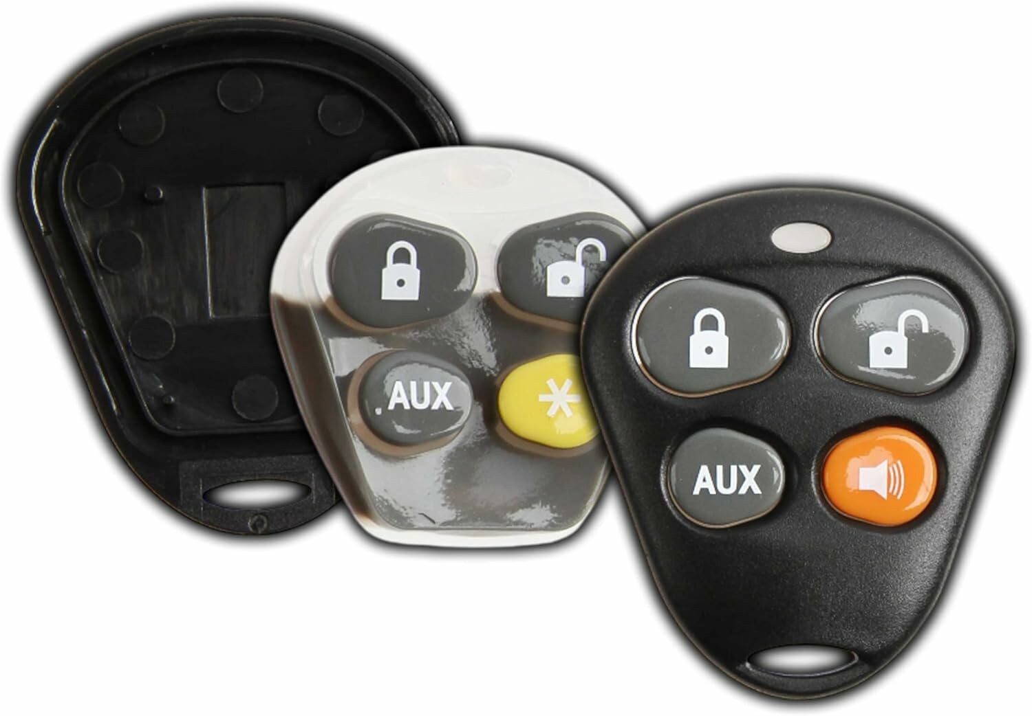 KeylessOption Бесключевой вход с дистанционным управлением стартером Автомобильный брелок для ключей Внешняя крышка Накл