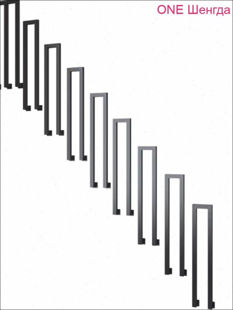 Скандинавские поручни для лестницы на чердак, боковые ограждения, белый/черный цвет-90cm