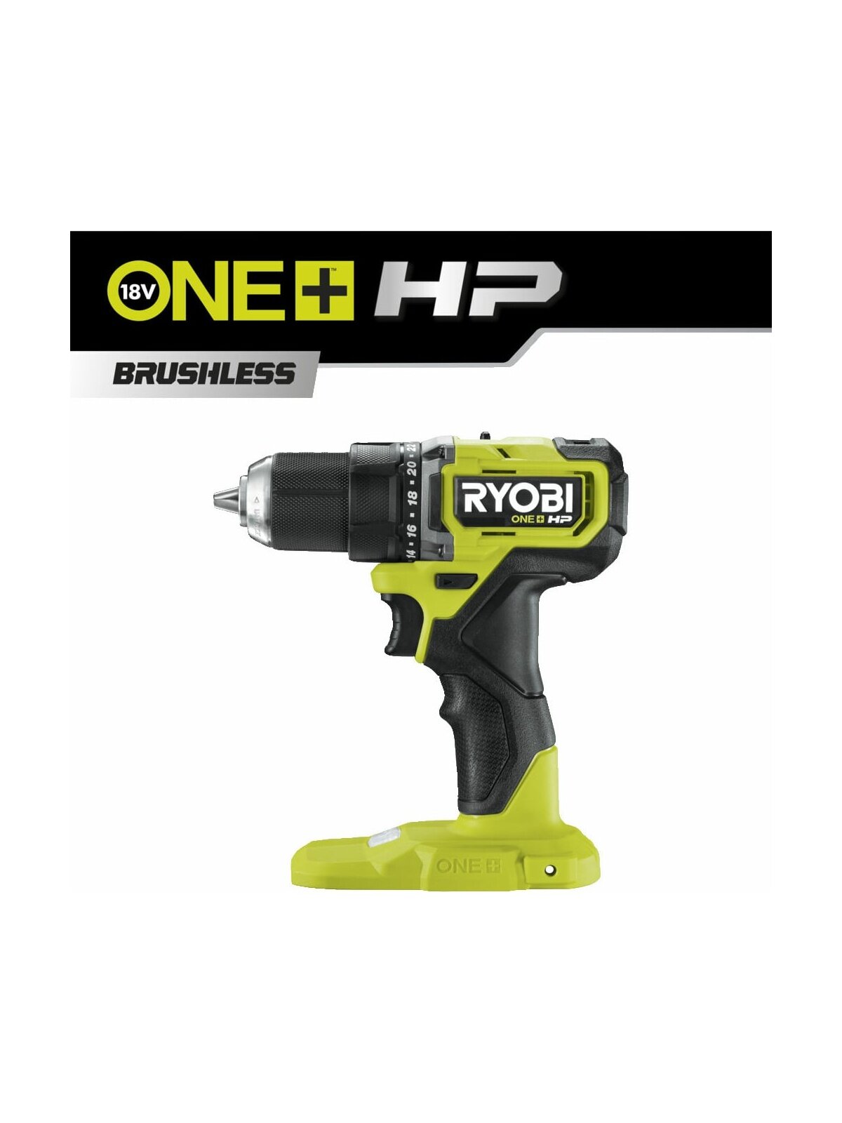 Бесщеточная дрель-шуруповерт Ryobi ONE+ HP RDD18C-0 5133004979